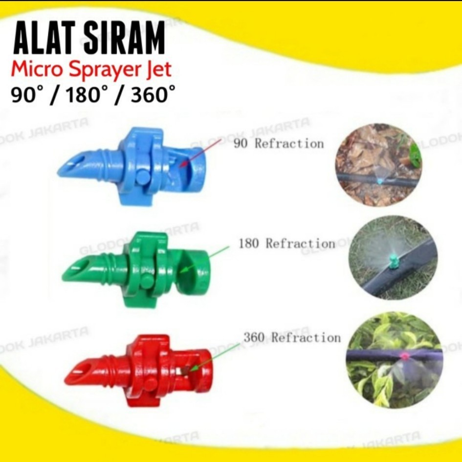 Jual Alat Siram Tanaman Micro Sprayer Jet Mikro Aeroponik -50 PCS ...