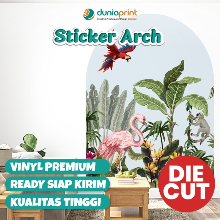 Jual Stiker Dinding Custom - Stiker Dinding Arch Design - Stiker ...