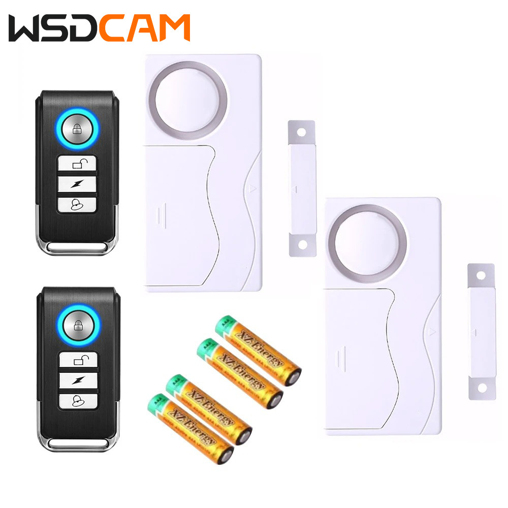 Jual Wsdcam Wireless Door Alarm with Remote, Windows Open Alarms,Home ...