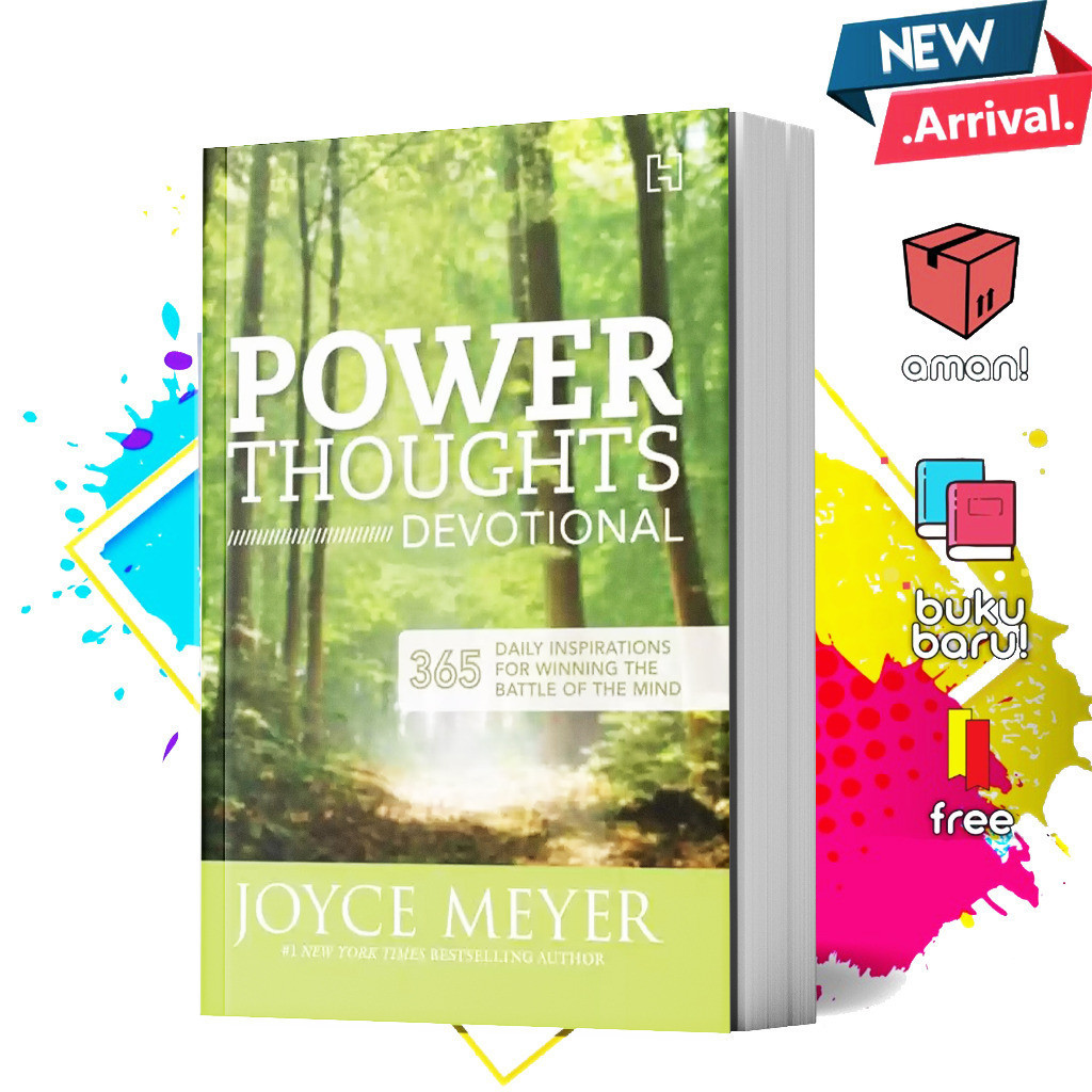 Jual Power Thoughts Devotional By Joyce Meyer English Shopee Indonesia