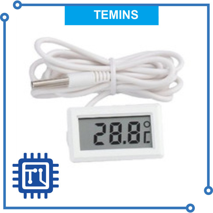Jual Digital Thermometer Mini LCD Dengan Kabel Sensor Probe ...