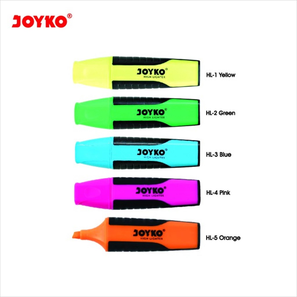 Jual JOYKO Highlighter / Penanda Berwarna / High Lighter Joyko | Shopee ...
