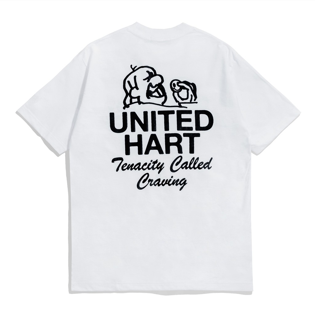 Jual UH! Tshirt Heavyweight Cotton - CRAVING WHITE | Shopee Indonesia