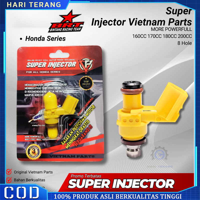 Jual INJEKTOR SUPER INJECTOR VIETNAM PART 8 HOLE BEAT VARIO CB150 ...
