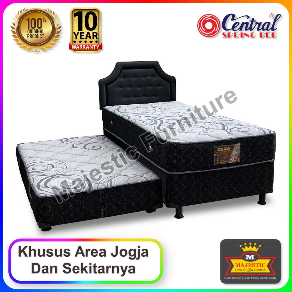 Jual Set Spring Bed 2-in-1 Central Deluxe Zest - Calista - 90/100/120 ...