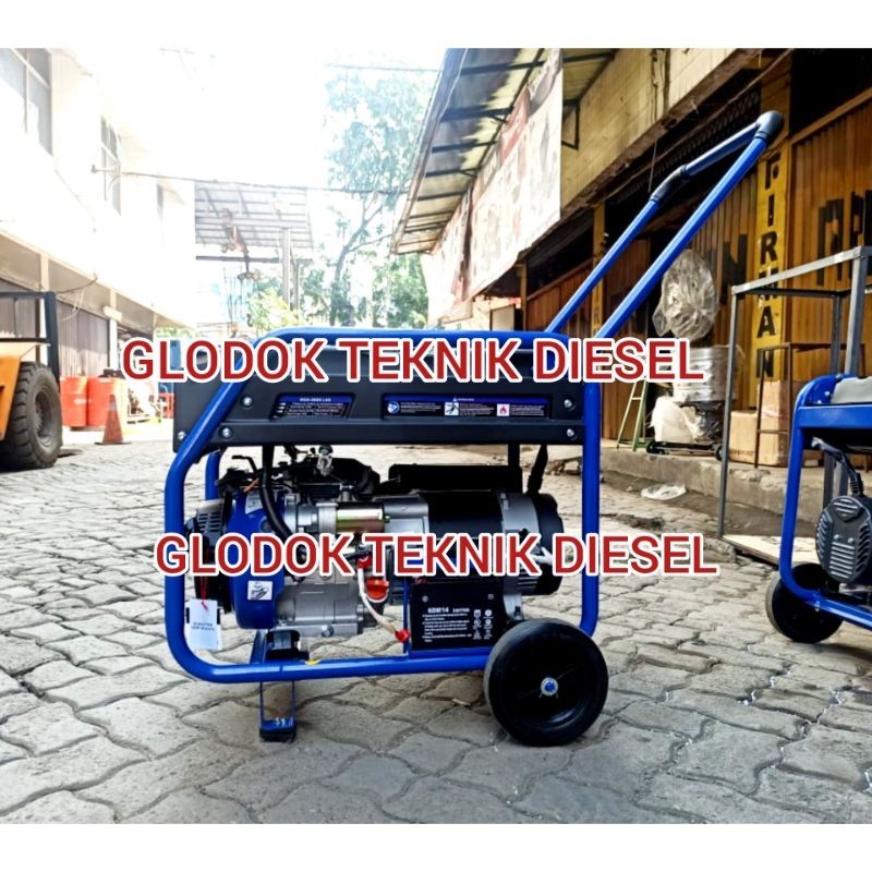 Jual PROMO HARI RAYA MESIN GENSET BENSIN 5000 WATT GASOLINE GENERATOR TERBAIK | Shopee Indonesia