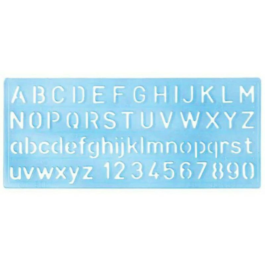 Jual MAL HURUF ANGKA BT270 / PENGGARIS SABLON / PENGGARIS HURUF / MAL ...