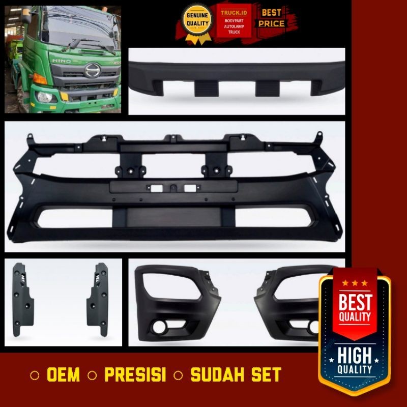 Jual BEMPER BUMPER DEPAN HINO 500 SG 260 / 350 TH KOMPLIT (SET ...