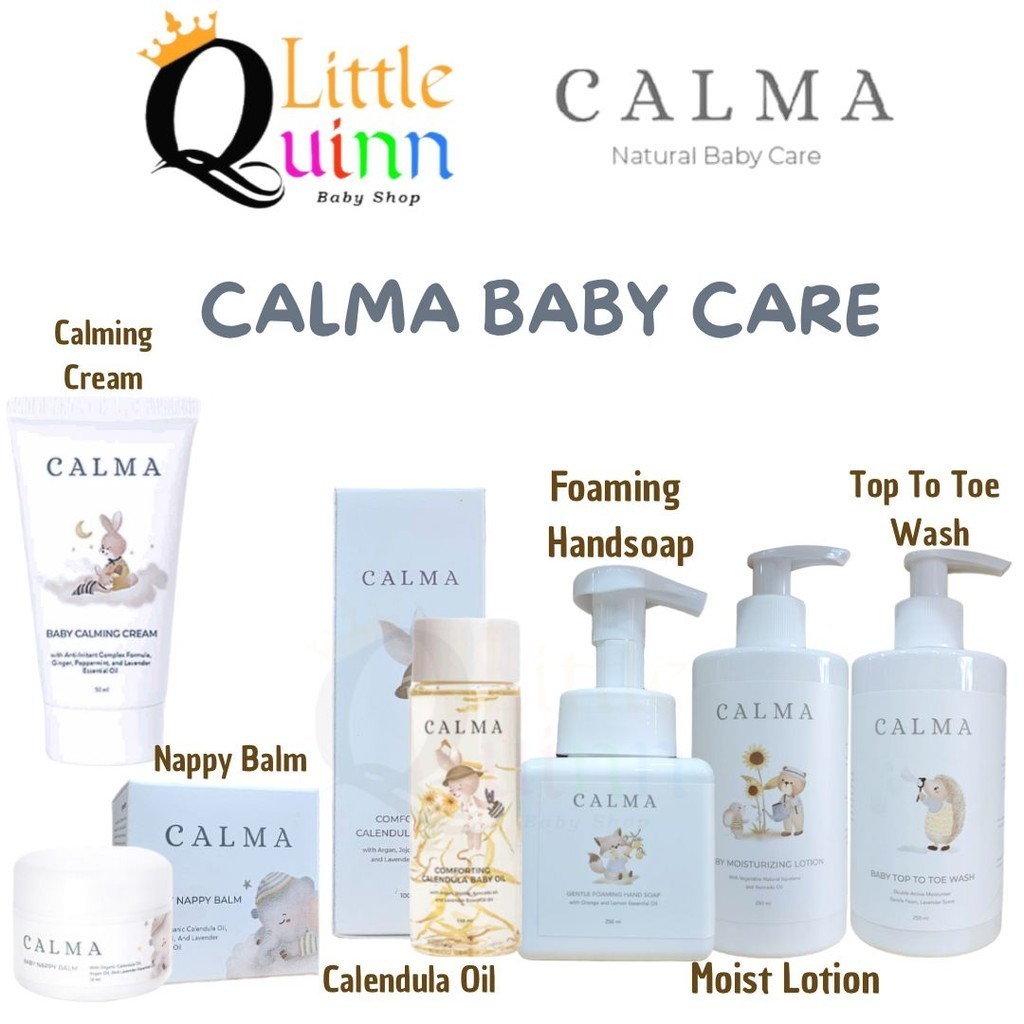 Jual CALMA Baby Comforting Calendula Oil Moisturizing Lotion | Shopee ...