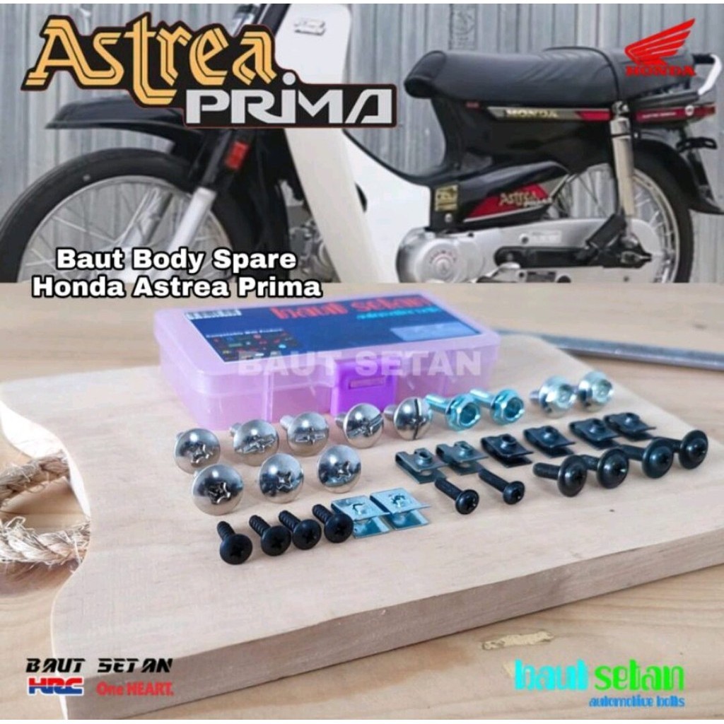 Jual NEW!! Baut body spare honda Astrea prima | Shopee Indonesia
