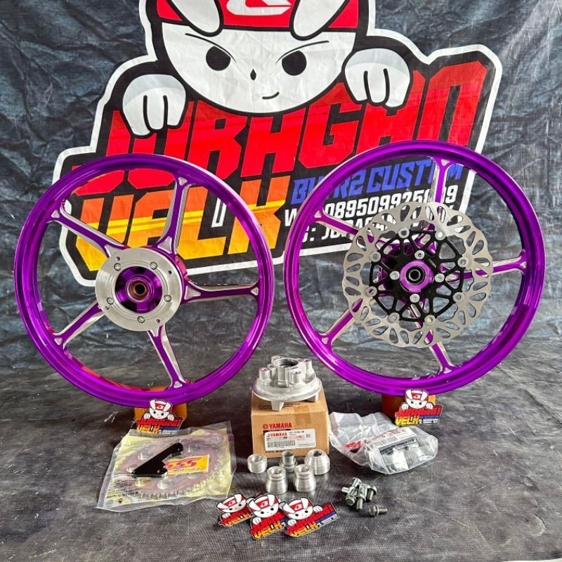 Jual PROMO SPESIAL wheelset velg VND ak55 pnp crf cbr tiger klx ...