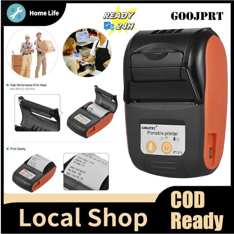 Jual Bonus 10 Kertas Gulungan Harga terendahTermurah GOOJPRT POS Bluetooth Thermal Receipt ...