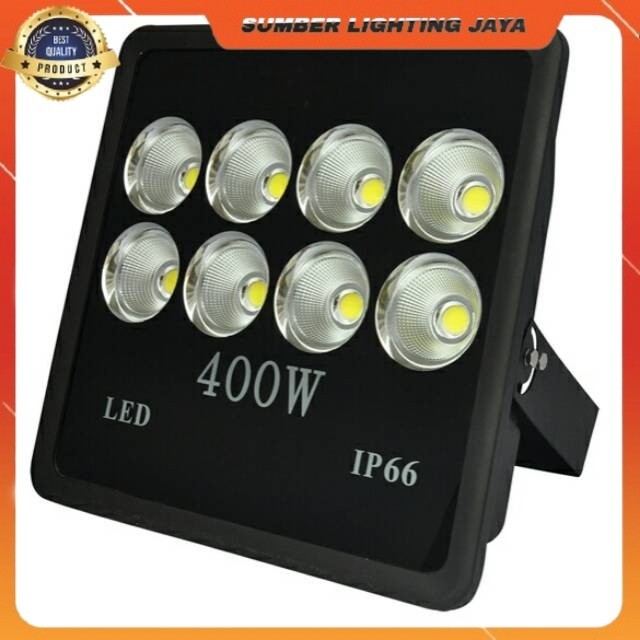 Jual COD & READY STOK LAMPU SOROT LED COB 400W / FLOOD LIGHT 400 WATT IP66 LED COB SUPER QUALITY ...