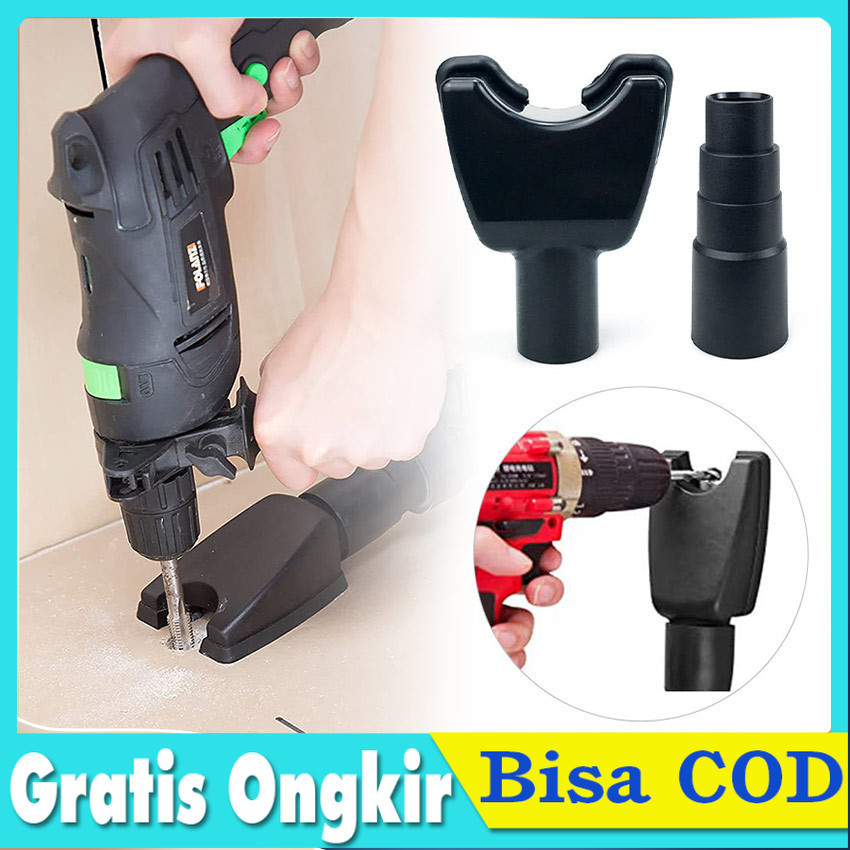 Jual Pelindung Anti Debu Bor Listrik Dust Vacuum Suction Collector ...