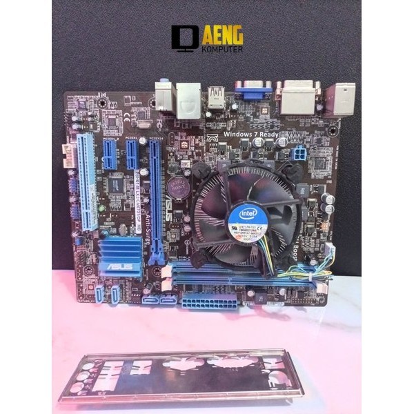 Jual Motherboard Mainboard Mobo PC Asus H61 -M Paket Prosesor Intel ...