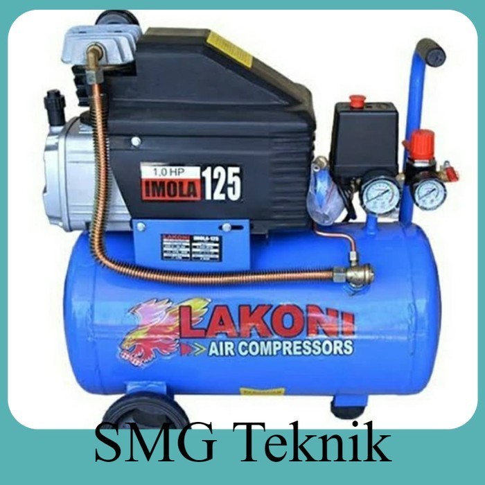 Jual Berkualitas KOMPRESSOR ANGIN LAKONI IMOLA 125 1HP 25 LITER AIR ...