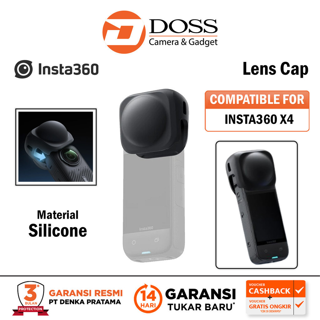 Jual Insta360 Lens Cap For Insta 360 X4 Camera | Shopee Indonesia