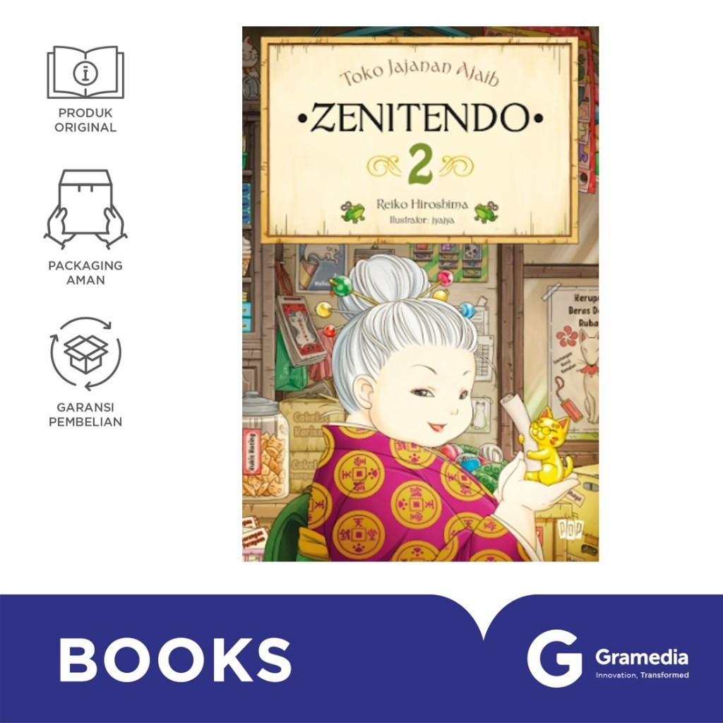 Jual Gramedia Jambi - Toko Jajanan Ajaib Zenitendo 2 (Reiko Hiroshima ...