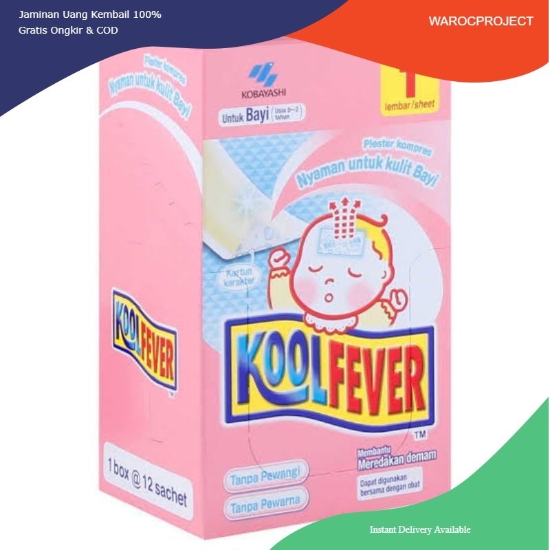 Jual koolfever baby 1 box isi 12 pcs. | Shopee Indonesia