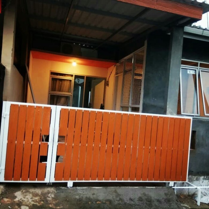 Jual pagar holo galvanis kombinasi GRC/PVC yang murah sejabodetabek ...