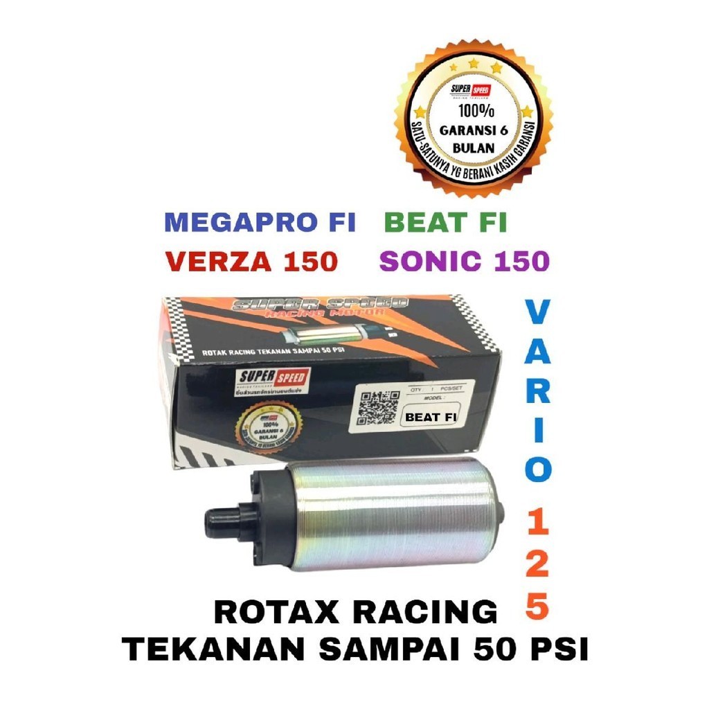 Jual ROTAK RACING BEAT FI VARIO 125 L VERZA 150 SONIC 150 MEGAPRO FI ...