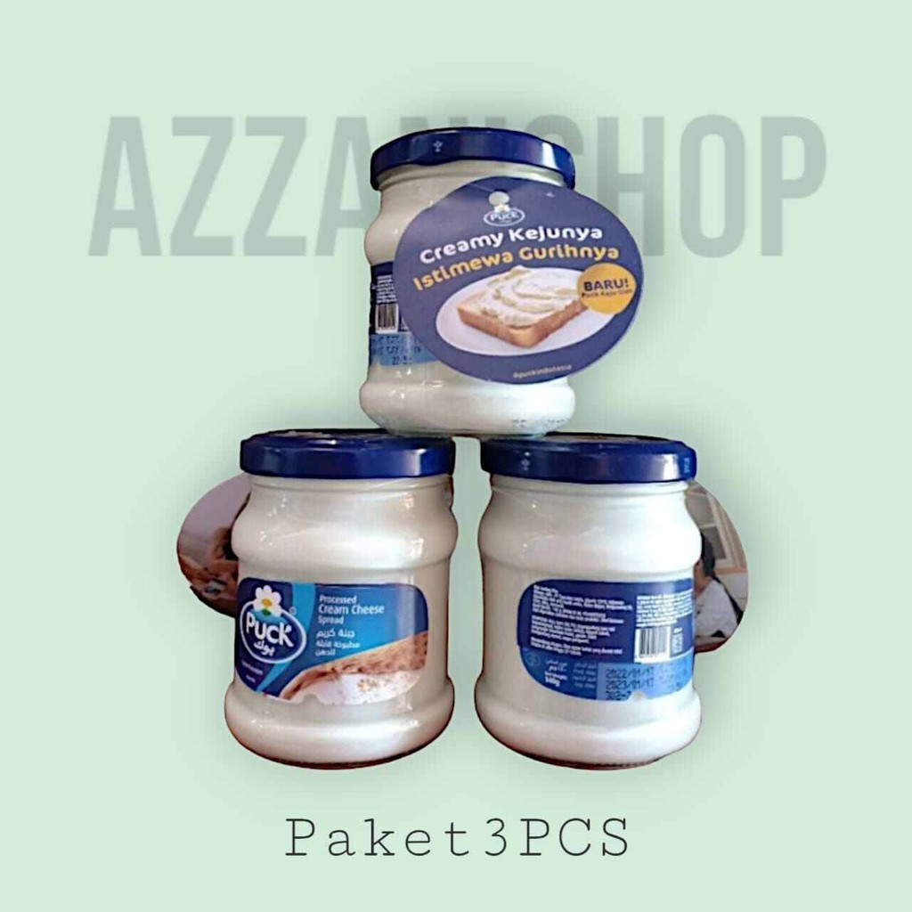 Jual Puck cream cheese spread 140 gram exp 2025 3 pcs | Shopee Indonesia