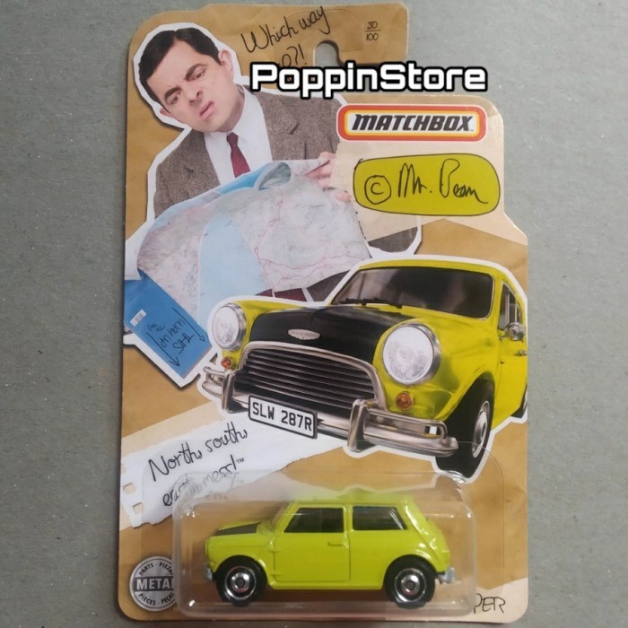 Jual Matchbox Mini Cooper Mr. Bean 2021 Limited Edition -cs65 | Shopee ...