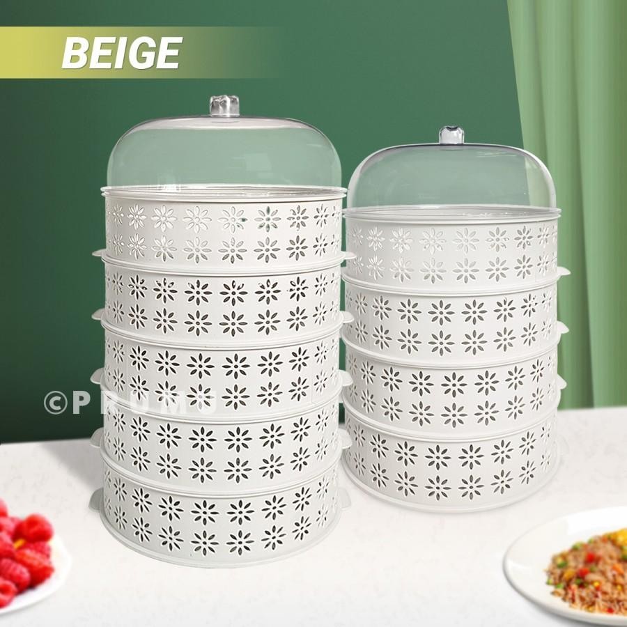 Jual Rak Tudung Saji 4 Susun Portable Rantang 3 Susun Makanan Food Rack ...