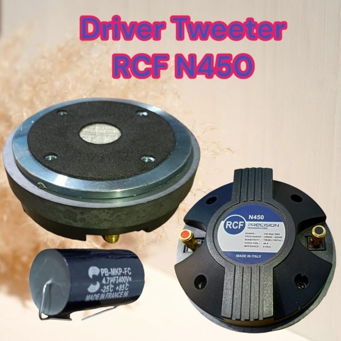 Jual Driver Tweeter rcf n450 n 450 Tweter rcf Model Baut vc 1.75mm ...