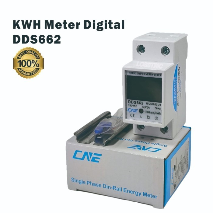 Jual KWH Meter Digital 4 in 1 1 Phase 5(80)A (KWH.VM.AM.WATT.) | Shopee ...