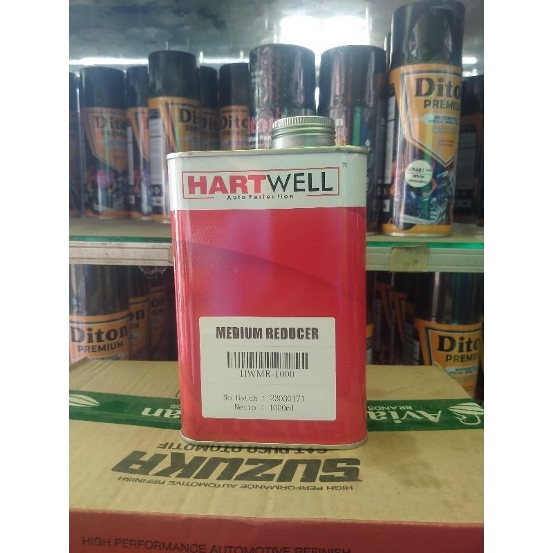 Jual Thinner PU Hartwell - Medium Reducer, 1 Liter | Shopee Indonesia