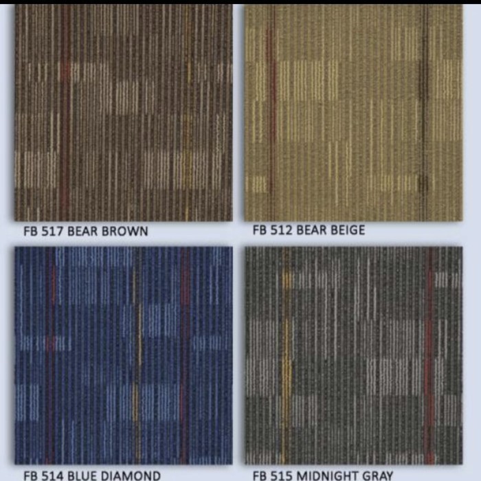 Jual Karpet Lantai Tile Ukuran 50X50 / Karpet Tile Kantor / Karpet ...