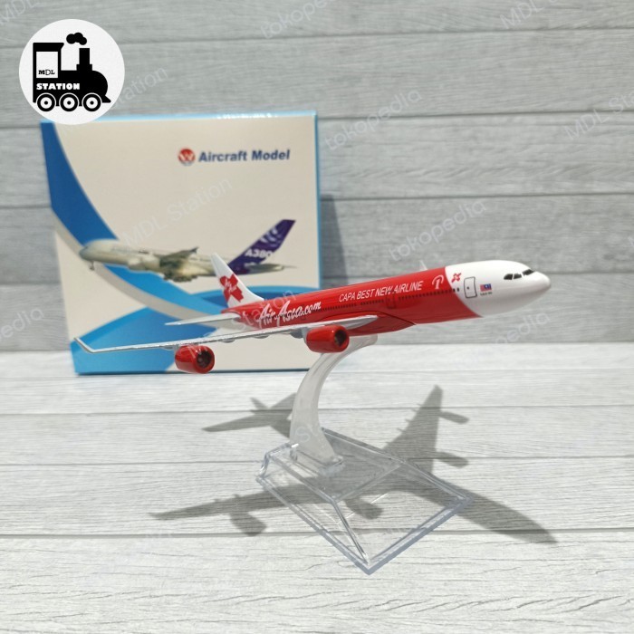 Jual Aircraft Model/ Diecast Pesawat AirAsia X Airbus A340300 | Shopee ...