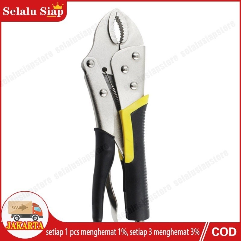 Jual Tang buaya bengkok vise grip locking plier curve Tang jepit 10 ...