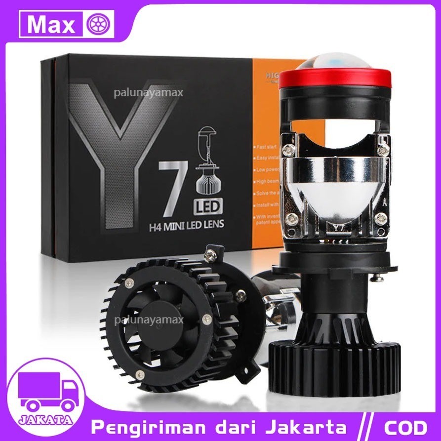 Jual Mini Projie Y7D H4 50 Watt Original Import Super Terang PROJECTOR PROJIE Y7D SUPER BRIGHT ...