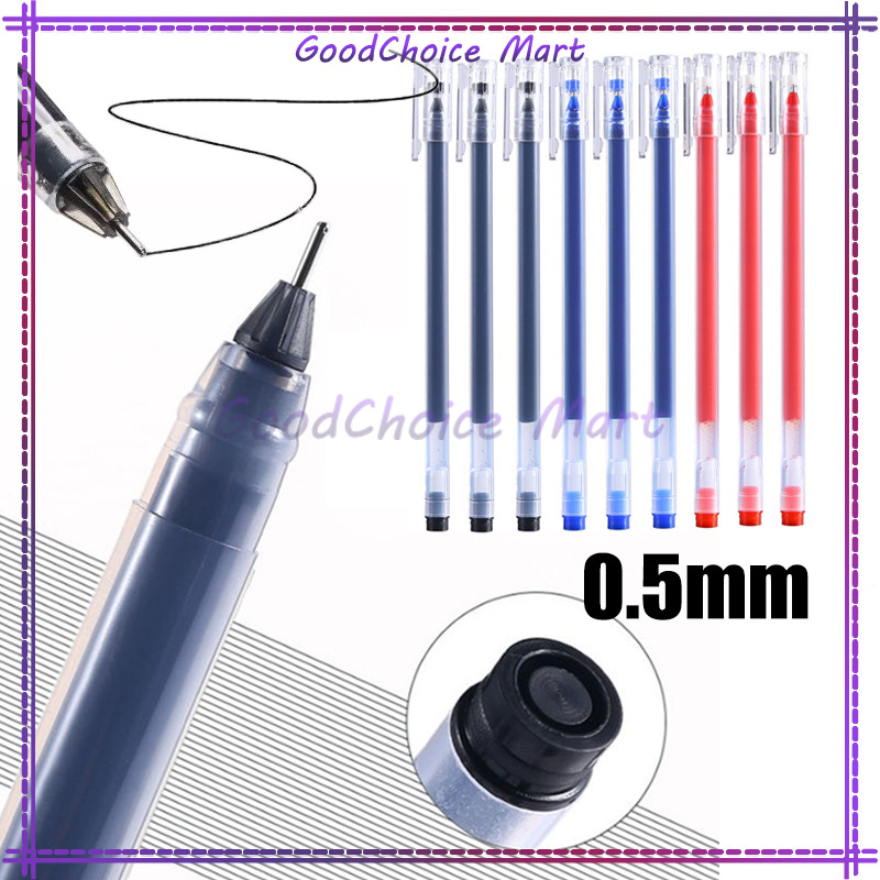 Jual Pulpen Gel 0.5mm / Pena Transparant Pen Gel / Bolpoin Pena Pulpen ...