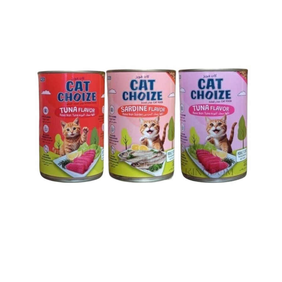 Jual Cat Choize Can Adult Kitten Makanan Kucing Basah Kaleng 400 gr ...