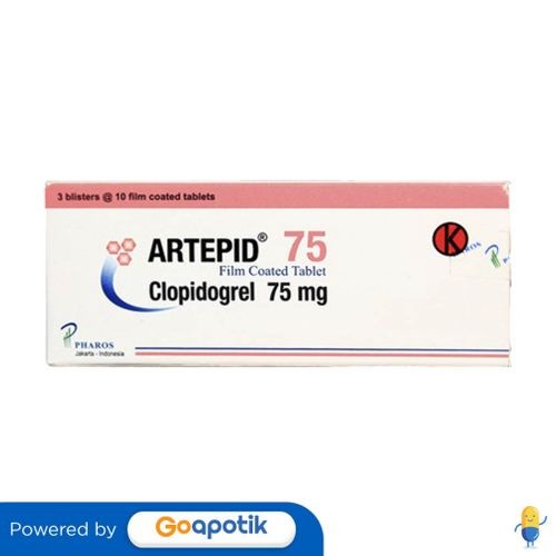 Jual Artepid 75 Mg Box 30 Tablet | Shopee Indonesia