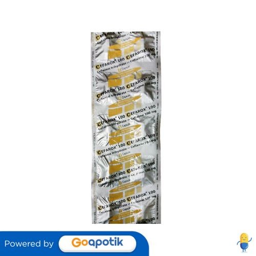 Jual Cefarox 100 Mg Strip 10 Kapsul | Shopee Indonesia