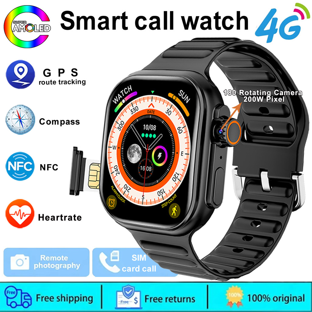 Jual 4G smartwatch SIM card GPS WIFI video call SOS waterproof ...