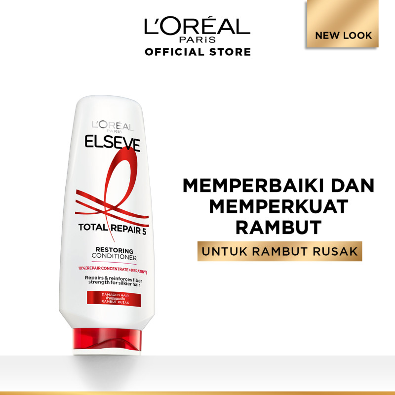Jual L'Oreal Paris Total Repair 5 Repairing Conditioner Memperbaiki ...