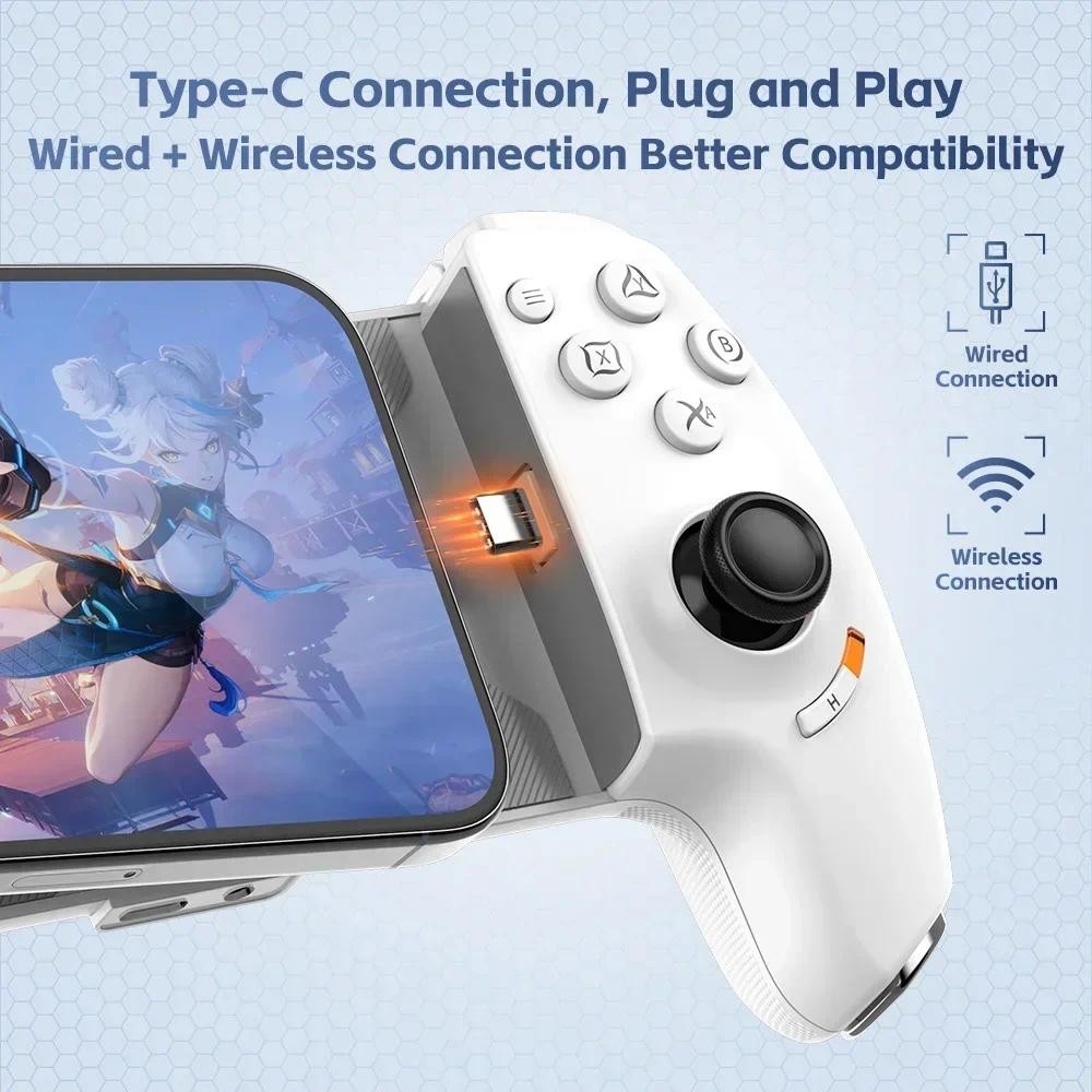 Jual Mobile Game Controller Universal Jiaying Aobian Max Wired Type-C ...