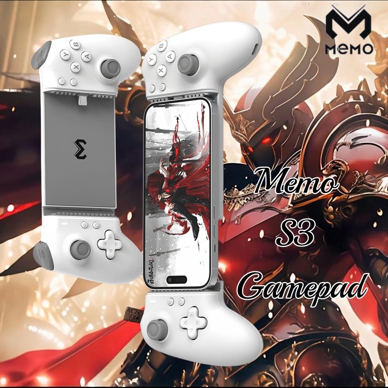 Jual New Memo S3 Gamepad Type-C Mobile Phone Controller Bluetooth ...