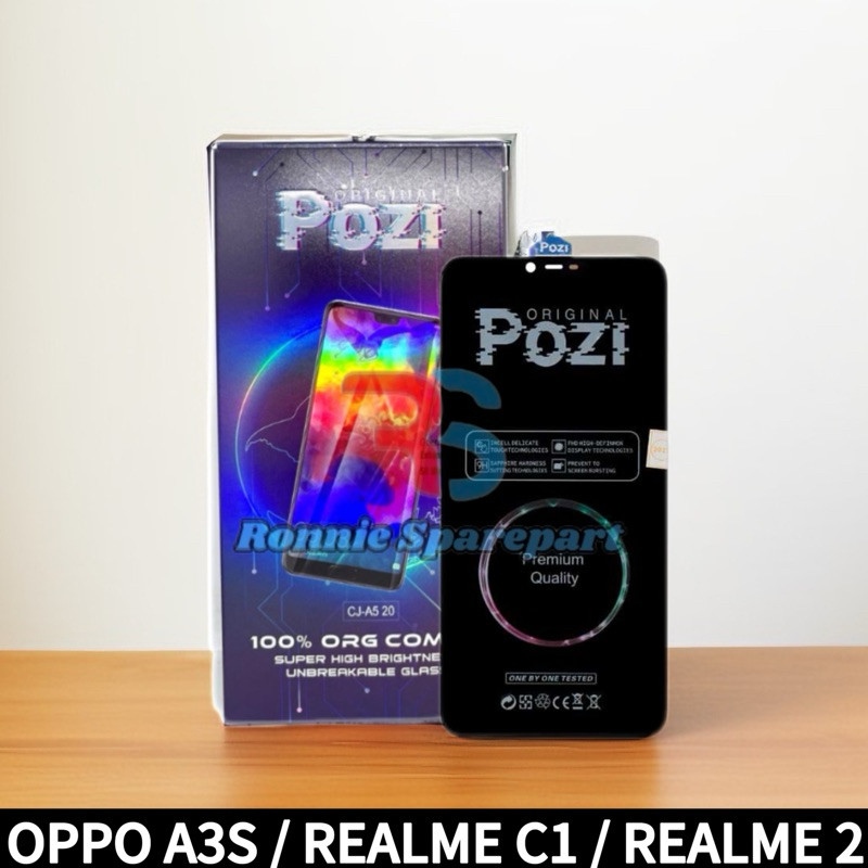 Jual LCD TOUCHSCREEN OPPO A3S CPH 1803 / CPH 1853 / REALME C1 / REALME 2 - ORI COMPLETE ...