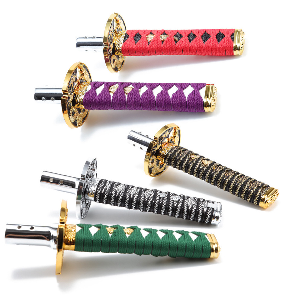 Jual Universal 150MM JDM Style Katana Samurai Sword Shift Knob Shifter ...