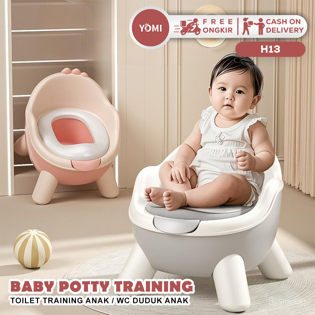 Jual YOMI potty training anak H13/ Baby Potty Seat / Potty Handle ...