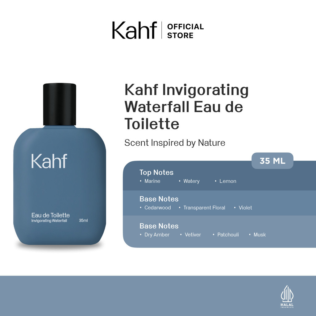 Jual Kahf Fragrance Complete isi 3 - Eau de Toilette 35 ml mix variant ...