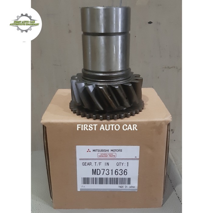 Jual Gear transfer input shaft L200/triton 2.8 4M40 MD731636 ORIGINAL ...