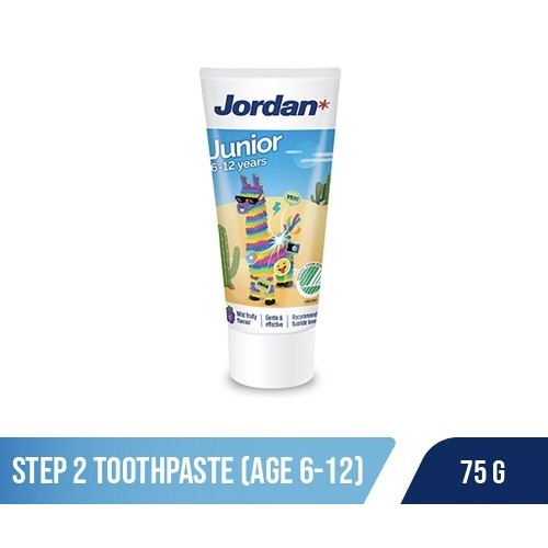 Jual Jordan Toothpaste Pasta Gigi Anak Step 2 (6-12th)-Grape | Shopee ...