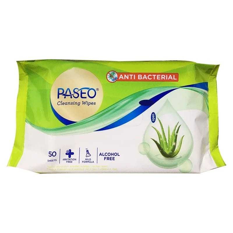 Jual Tissue Basah Paseo Antibacterial 50 Sheets | Shopee Indonesia